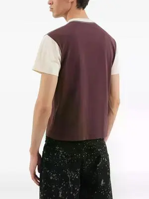 1989 STUDIO Text-print T-shirt - Brown