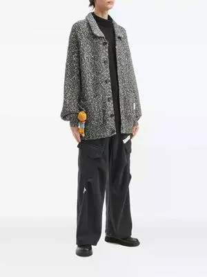 MUSIUM DIV. Button-front Knitted Cardigan
