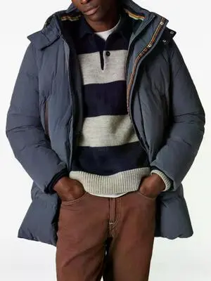 Paul Smith Hooded Quilted Parka Coat