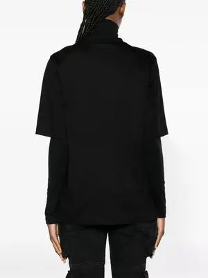 Off-White Double-layer Cotton T-shirt