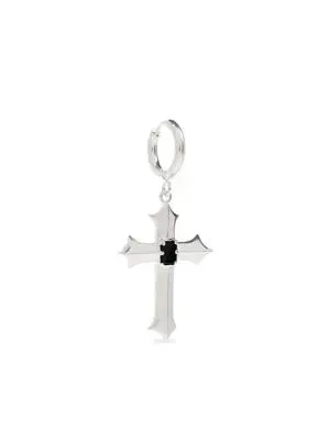 MISBHV Cross-pendant Hoop Earrings