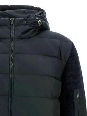 Herno Padded-knitted Down Jacket
