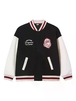 FINGERCROXX Appliquéd Panelled Jacket