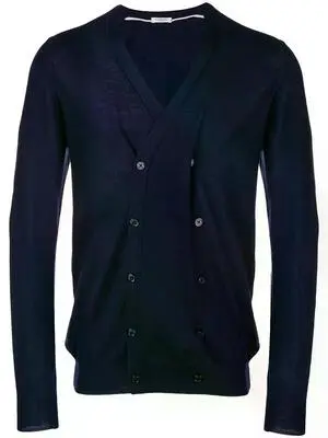 PAOLO PECORA Double-breasted V-neck Cardigan