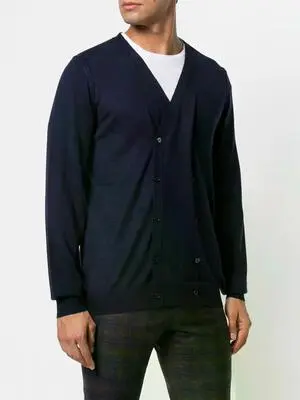 PAOLO PECORA Double-breasted V-neck Cardigan