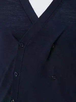 PAOLO PECORA Double-breasted V-neck Cardigan