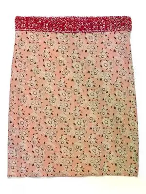 Prada Floral Mini Skirt