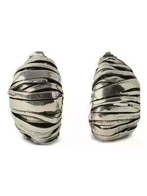 PAOLA SIGHINOLFI Textured Earrings - Silver