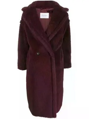 Max Mara Tedgirl Double-breasted Alpaca-wool Coat