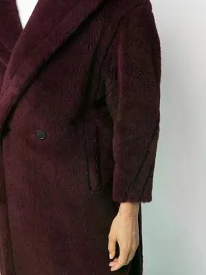 Max Mara Tedgirl Double-breasted Alpaca-wool Coat