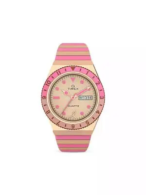 Timex 36mm Round Watch With Stainless Steel Bracelet - Pink