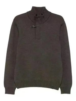 Fay Button Detailed Sweaters For Men