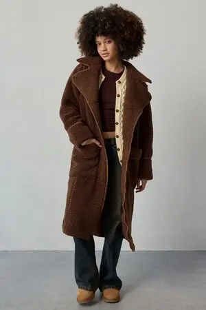 UGG Fluff Fleece Long Coat