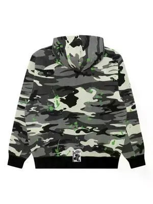 AAPE BY *A BATHING APE® Camouflage Logo Patch Sweatshirt