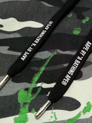 AAPE BY *A BATHING APE® Camouflage Logo Patch Sweatshirt