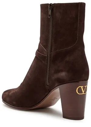 Valentino Garavani Pattie Suede Ankle Boots