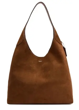 Coach Brooklyn 39 Suede Shoulder Bag - Brown