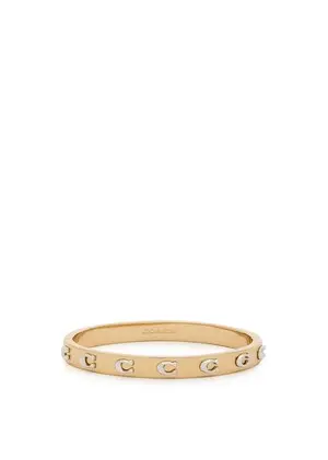Coach Two-tone Bangle - Gold