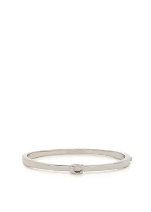 Coach Logo Bangle - Silver