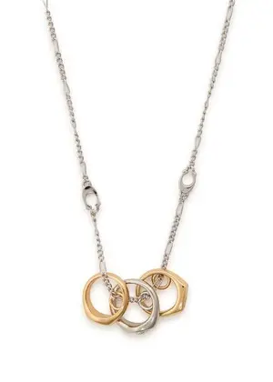 COACH® Signet Ring Two-tone Necklace - Gold