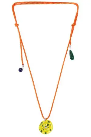 Fry Powers Sun Powers Crystal Necklace - Canary Multi