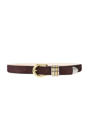 DEHANCHE Hollyhock Cavallino Leather Belt
