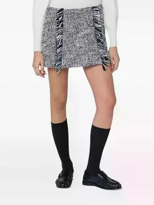DURAZZI MILANO Carpet Fringe-trim Skirt
