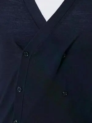 PAOLO PECORA Double-breasted V-neck Cardigan