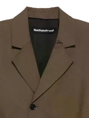 NOTRAINPROOF Scissors-brooch Blazer