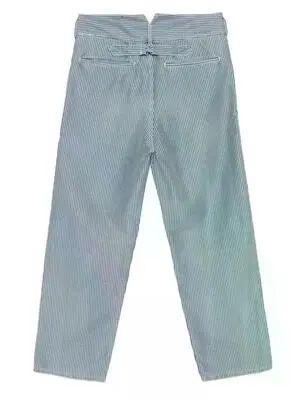 Visvim Pastoral Striped Trousers - Blue