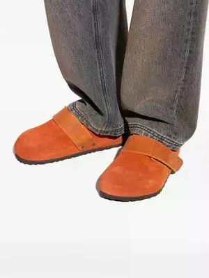 BIRKENSTOCK Loma Leather-strap Mules