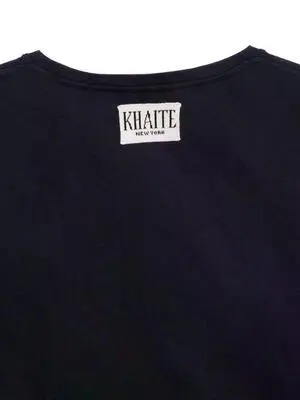 Khaite Round-neck Cotton T-shirt