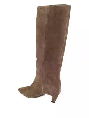 Ash 50mm Pointed-toe Boots - Brown