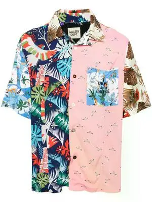 GALLERY DEPT. All-over Graphic-print Shirt - Pink