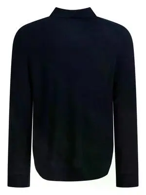 Vince Buttoned Polo Shirt - Blue