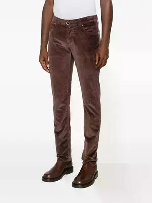 Jacob Cohen Corduroy Trousers - Red