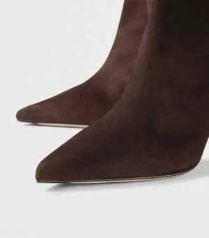 JIMMY CHOO Alizze 85 Suede Knee-high Boots