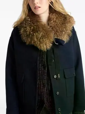 Prada Buttoned Reversible Jacket - Blue