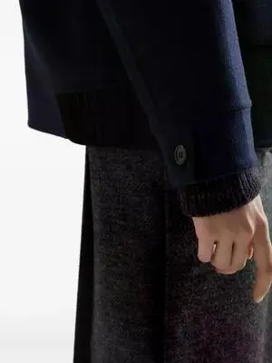 Prada Buttoned Reversible Jacket - Blue