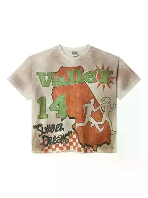 VALE FOREVER Graphic-print T-shirt - Neutrals