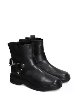 ANDREA CARRANO Buckle Strap Boots