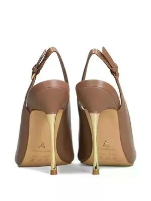 ANDREA CARRANO Pointed Slingback Pumps