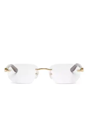 Cartier Rimless Eyeglasses - Gold