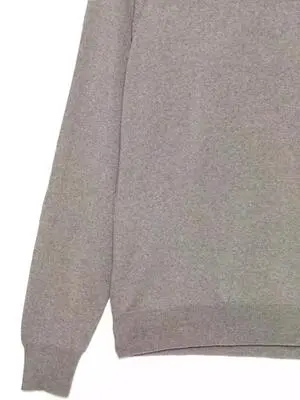 Tagliatore High-neck Long-sleeve Sweater - Neutrals