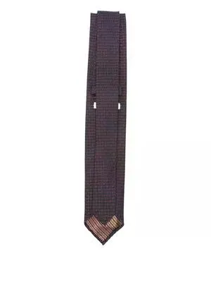 LARDINI Patterned Jacquard Tie