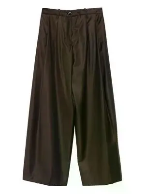 NINE:INTHE:MORNING Pleated Palazzo Trousers