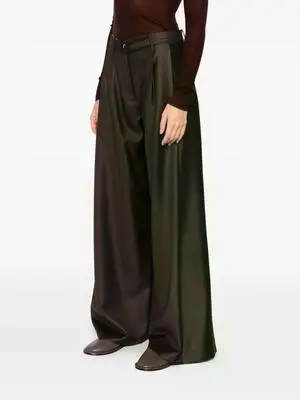 NINE:INTHE:MORNING Pleated Palazzo Trousers