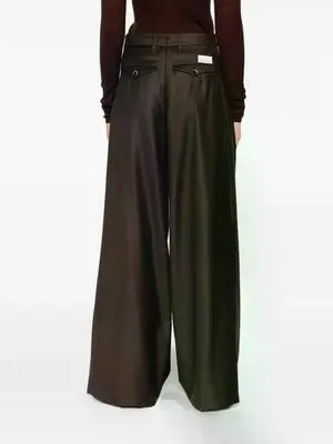 NINE:INTHE:MORNING Pleated Palazzo Trousers