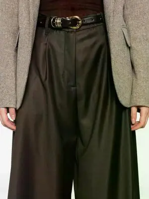 NINE:INTHE:MORNING Pleated Palazzo Trousers