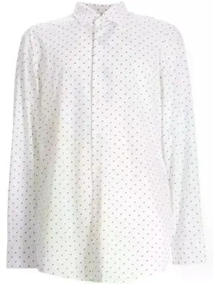 BOSS Patterned Cotton Shirt